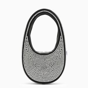 Coperni | Bags | Coperni Mini Swipe Bag Black With Crystals In Leather ...